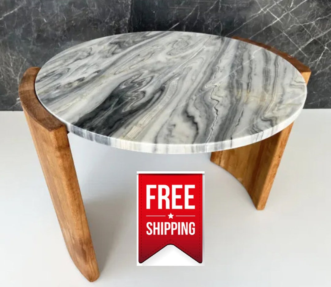 Cofee Table | Round Coffee Table, Unique Coffee Table - Marble Coffee ...