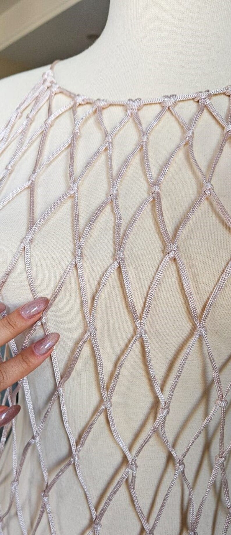 Macrame Dress, Festival Dress, Festival Outfit, Burning Man Dress, Boho ...