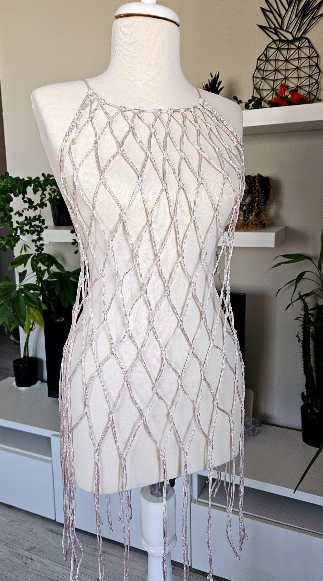 Macrame Dress, Festival Dress, Festival Outfit, Burning Man Dress, Boho ...