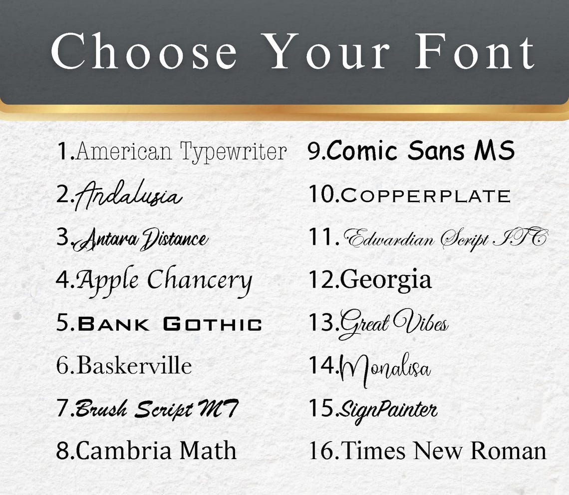 Christmas Themed Desk Name Plate, Custom Name Plate, Acrylic Plaque ...