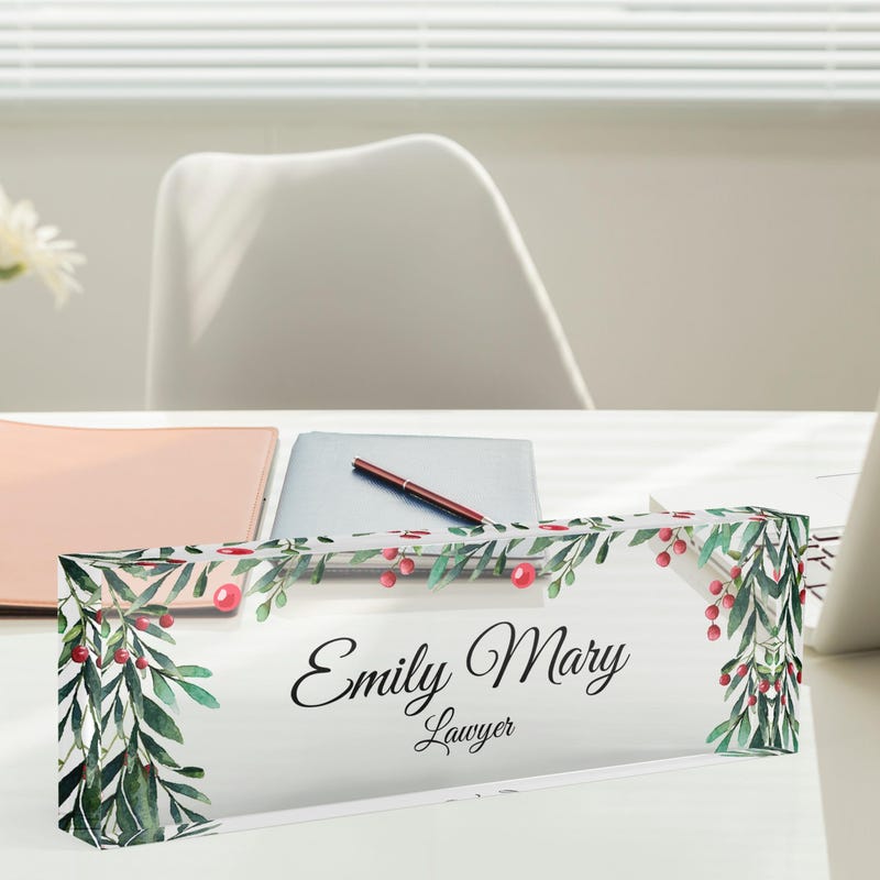 Custom Name Plate - Etsy