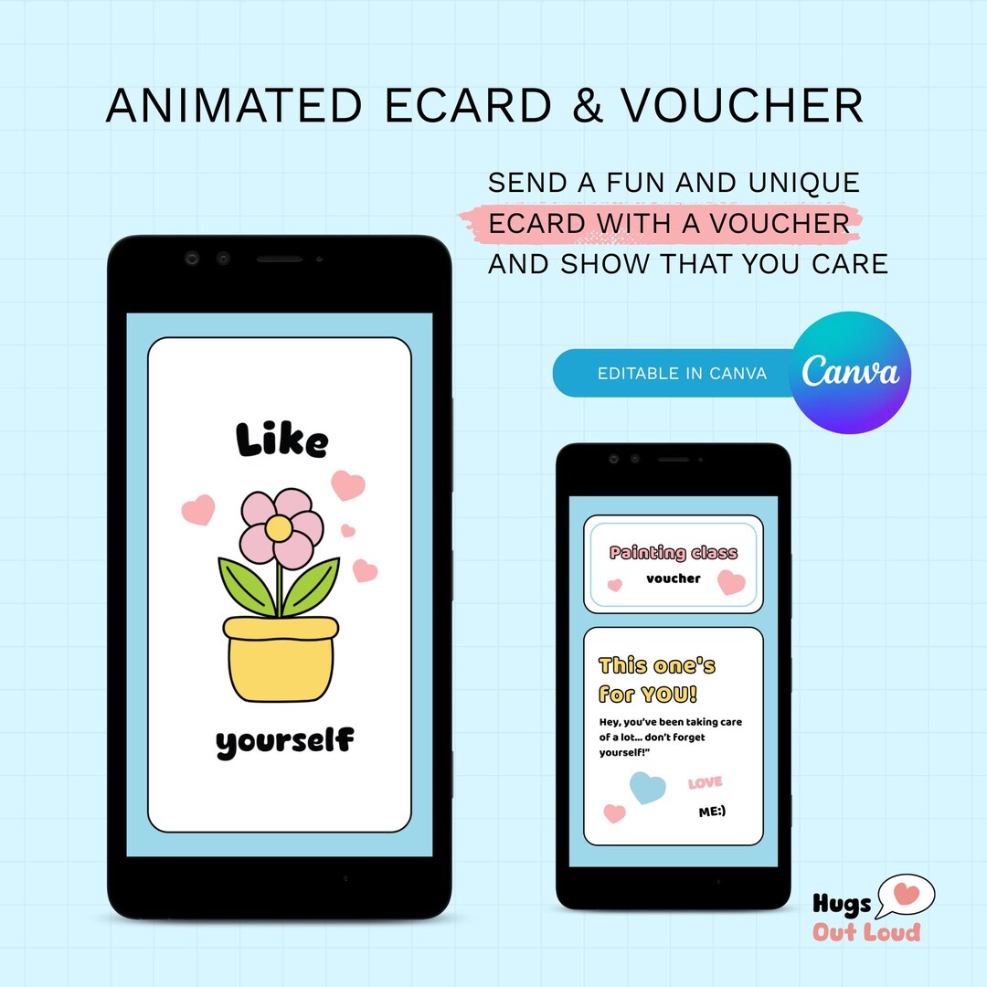 Share Follow Like Ecard With Editable Voucher – Painting Class Voucher ...