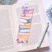 Stack of Books Bookmark Collection, Custom Bookmark Individual or Set ...