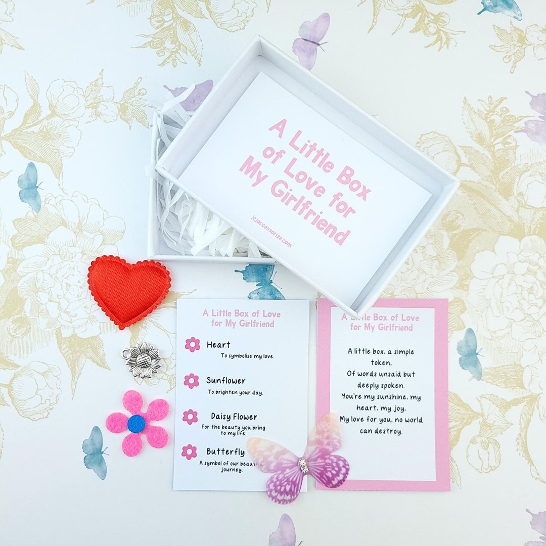 Girlfriend Gift, Little Box of Love for My Girlfriend, Anniversary Gift ...