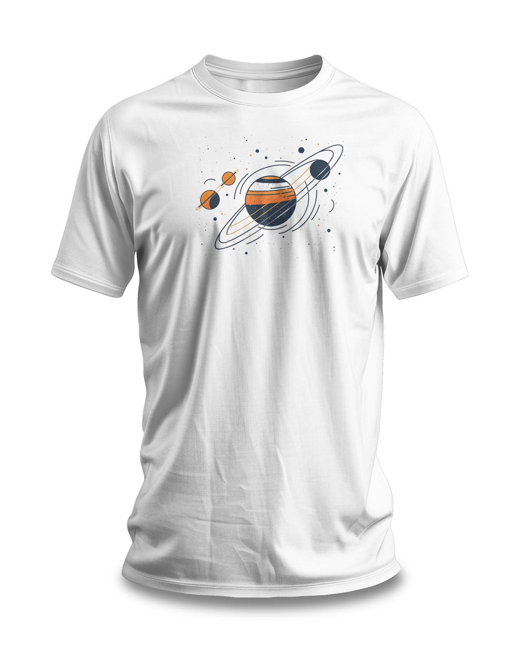 Retro Planetary T-shirt | Saturn & Planets Design | Space Lover Gift ...