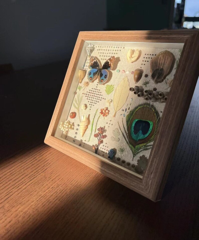 Hollow Wood Specimen Frame for Handmade Pressed Flowers - Etsy