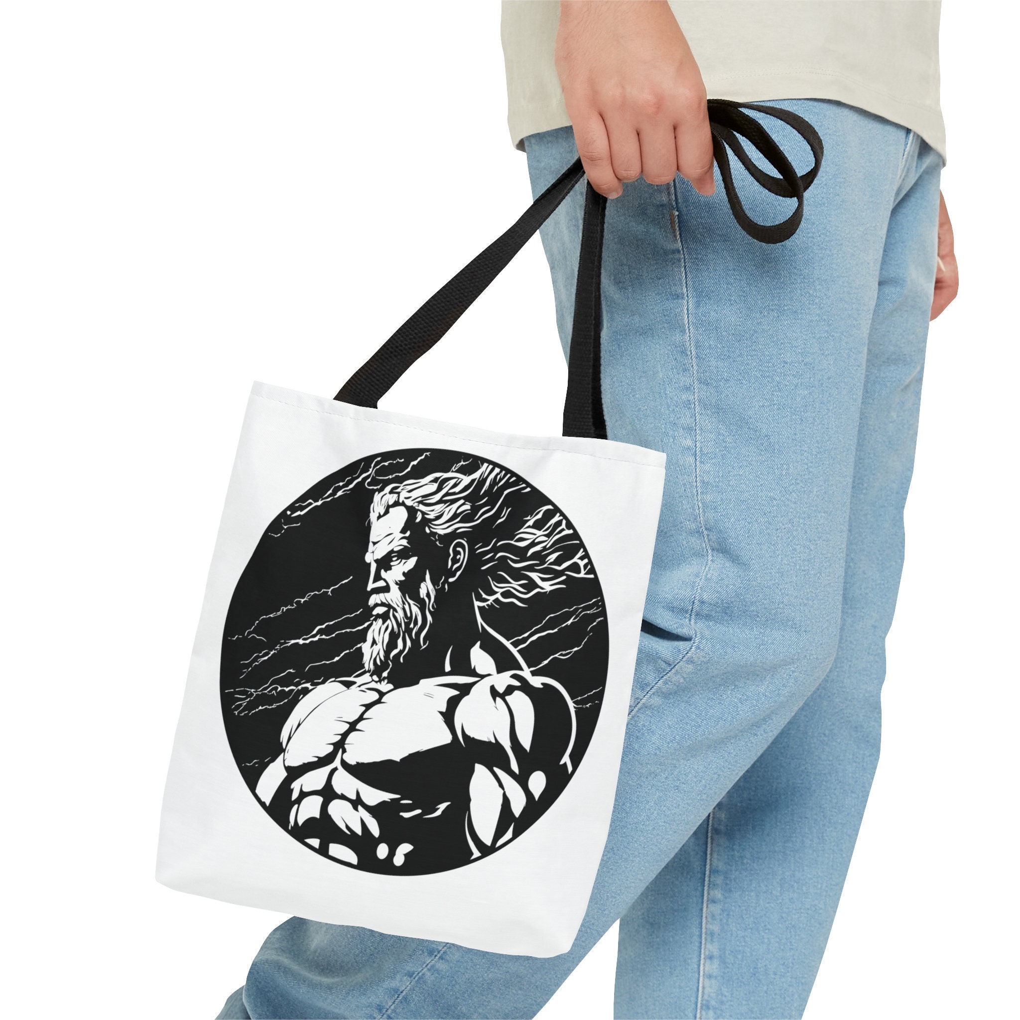 Zeus Tote Bag From the Olympian Collection - Etsy