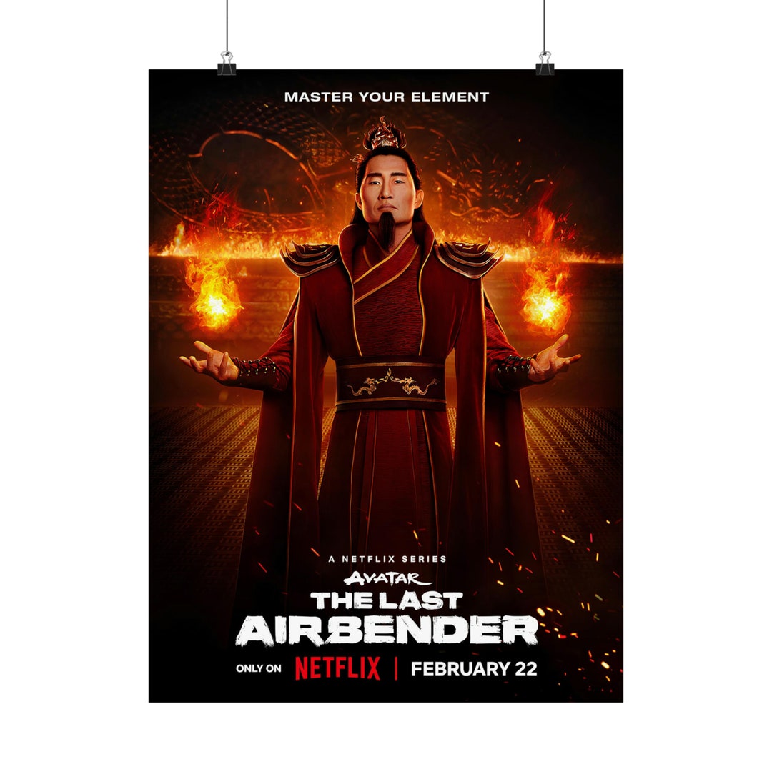 Avatar: the Last Airbender Live Action Fire Lord Ozai Poster the Flame ...