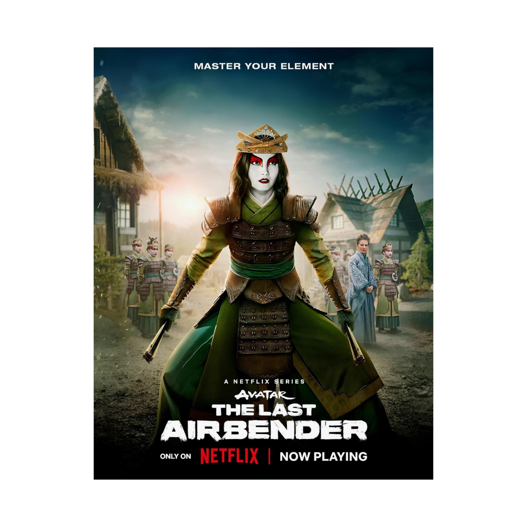 Avatar: The Last Airbender Live Action Suki Poster, The Warrior of ...