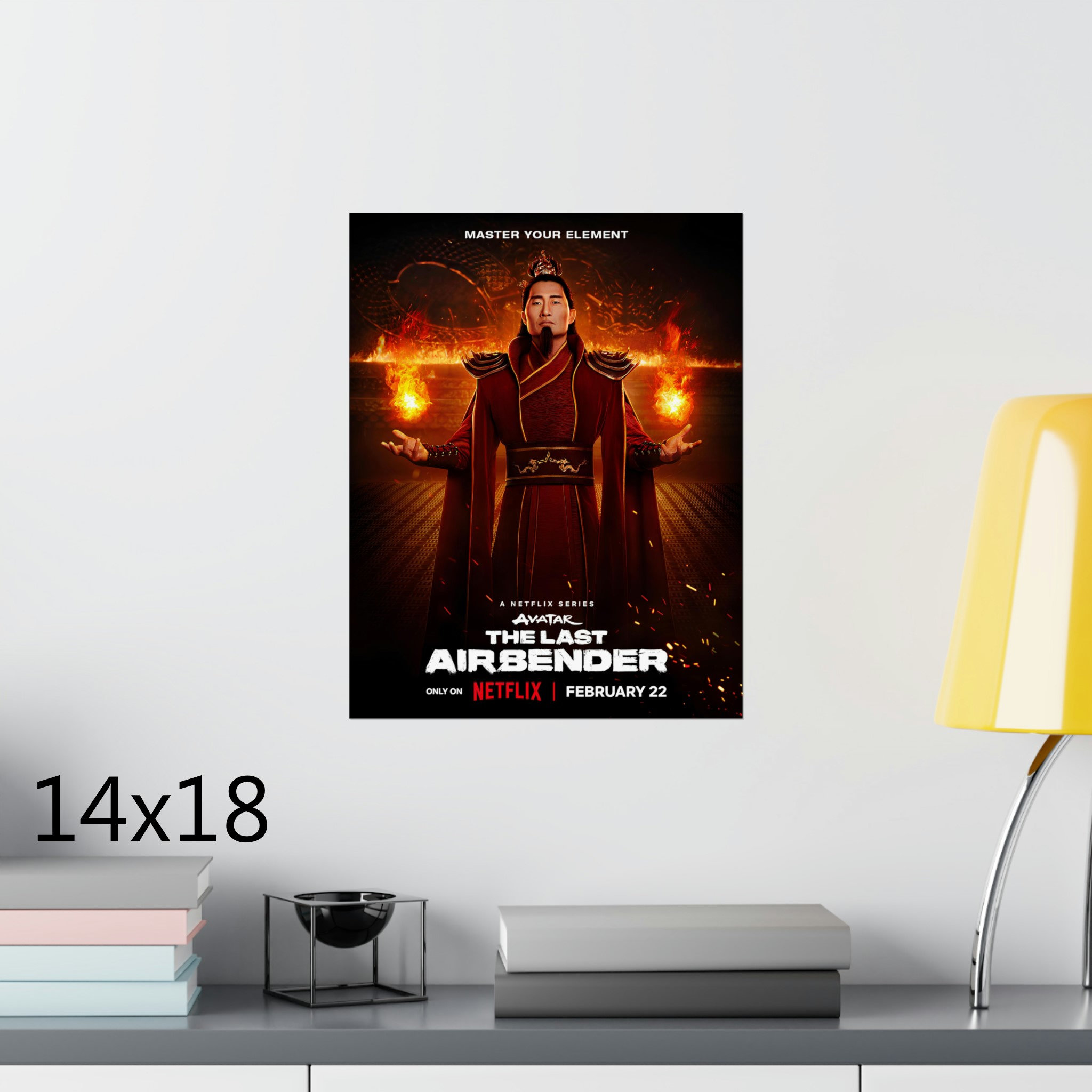 Avatar: the Last Airbender Live Action Fire Lord Ozai Poster the Flame ...