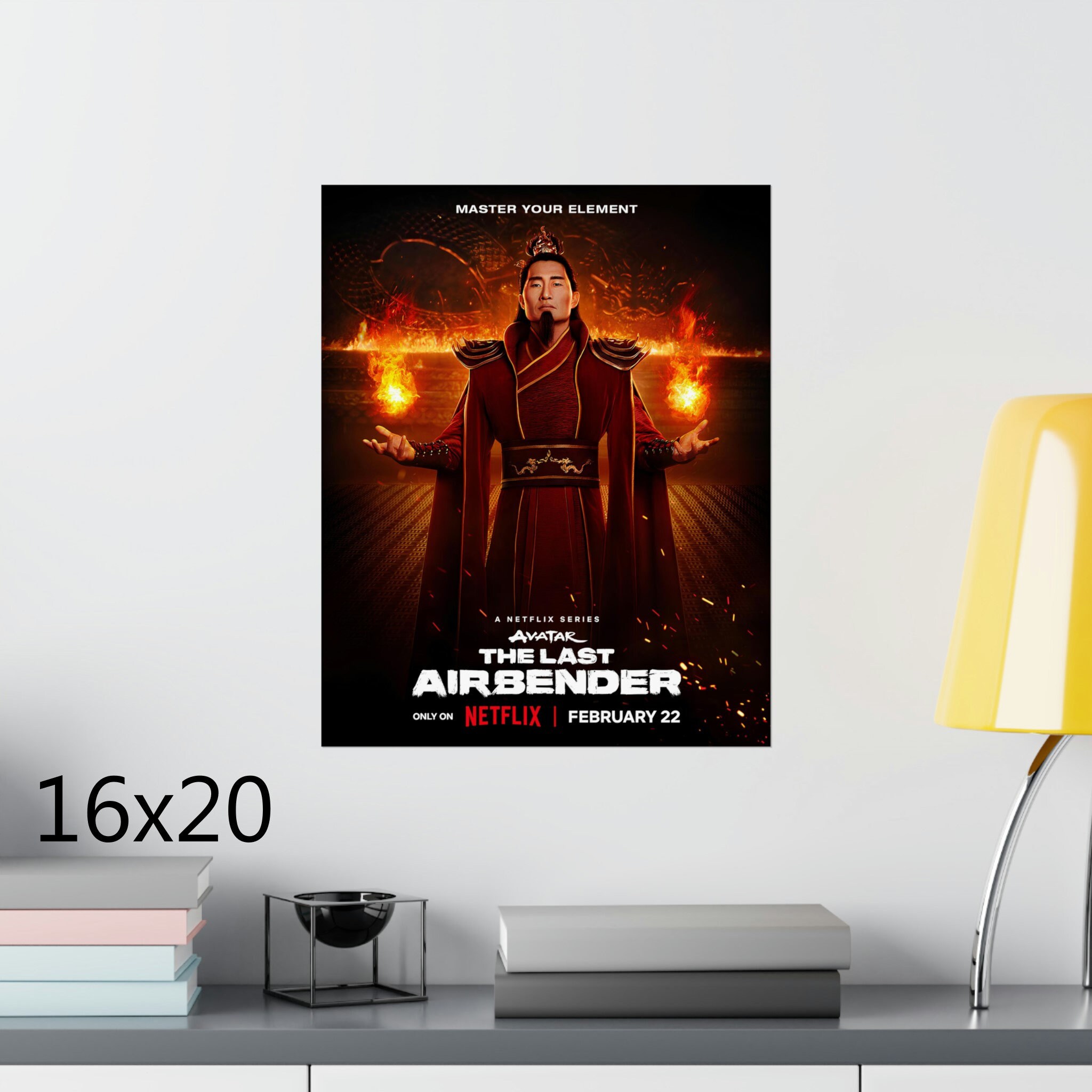 Avatar: the Last Airbender Live Action Fire Lord Ozai Poster the Flame ...