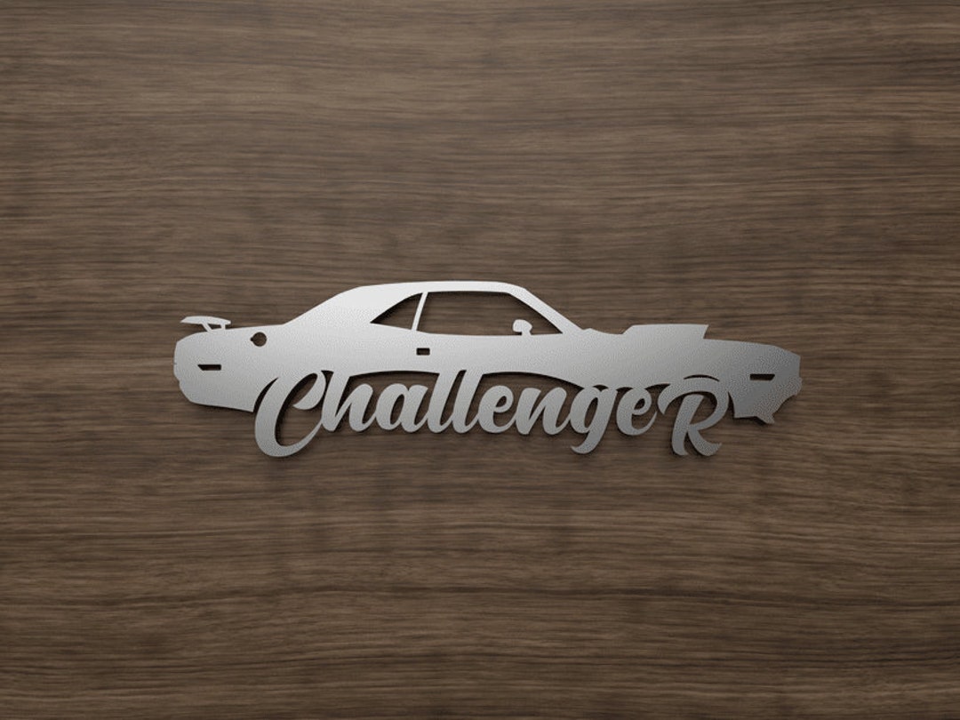 Challenger Metal Sign - A Timeless Tribute to Classic American ...