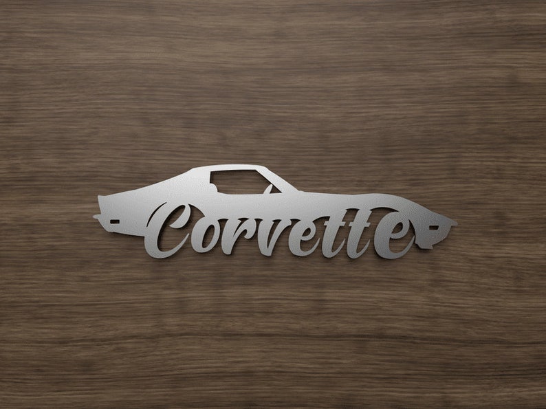 Corvette Metal Sign - A Timeless Tribute to Classic American ...