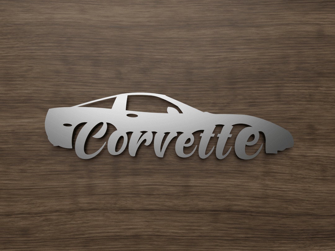 C5 Corvette Metal Sign - A Timeless Tribute to Classic American ...