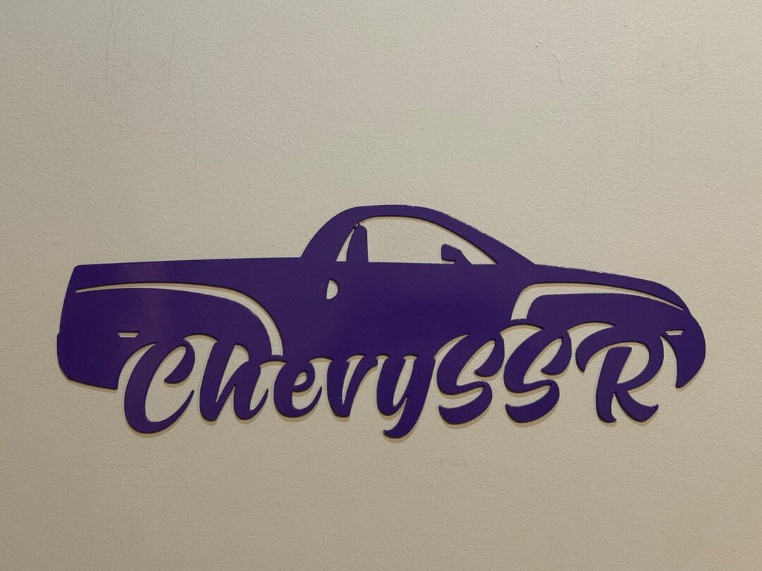 Chevy SSR Metal Sign - A Timeless Tribute to Classic American ...