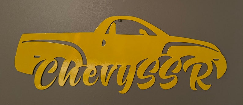 Chevy SSR Metal Sign - A Timeless Tribute to Classic American ...