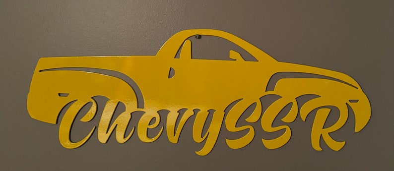Chevy SSR Metal Sign - A Timeless Tribute to Classic American ...