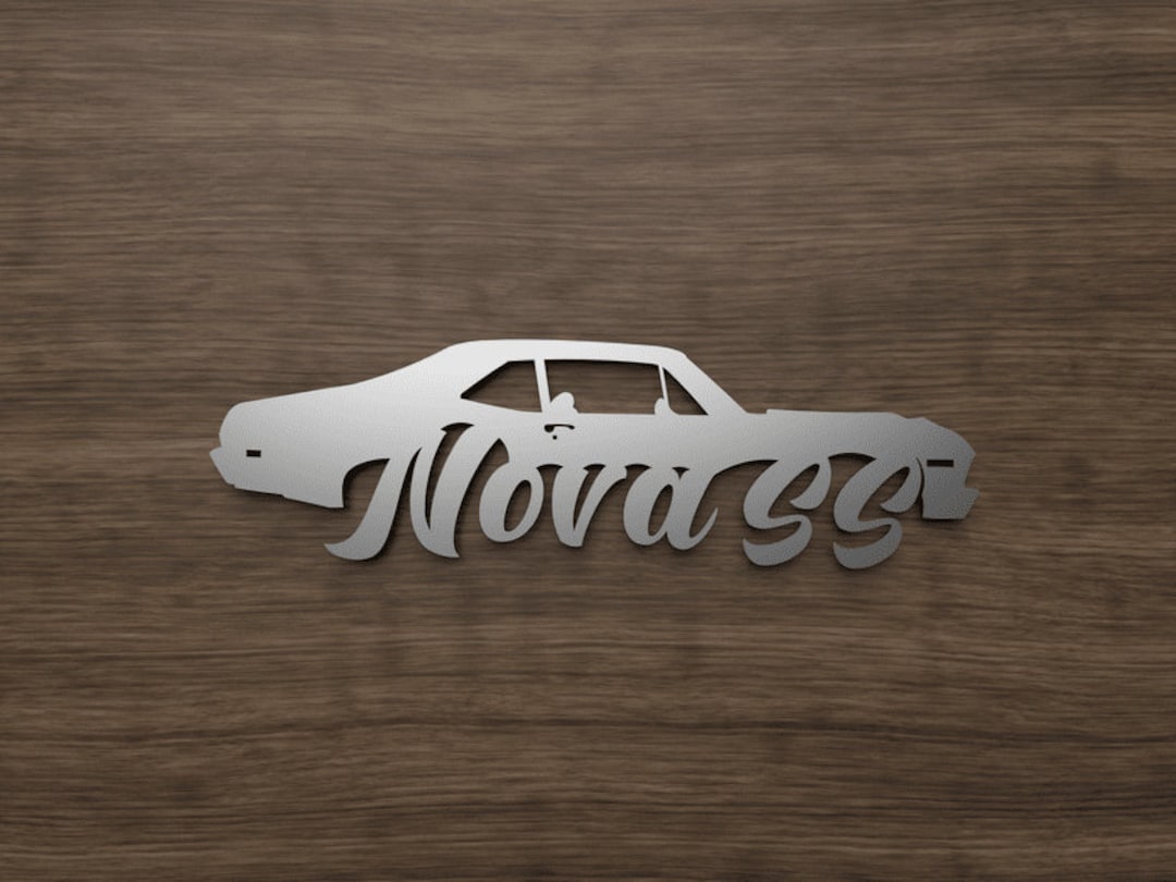 Nova SS Metal Sign - A Timeless Tribute to Classic American Automobiles ...