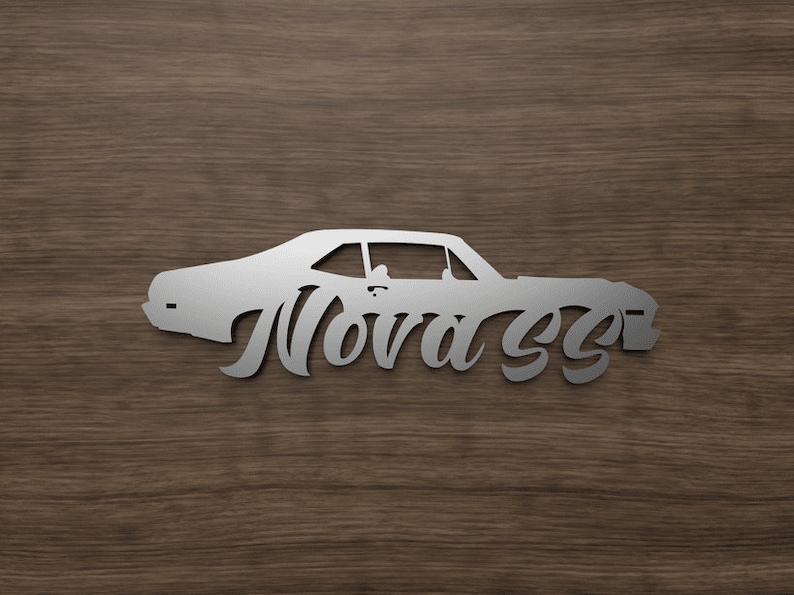 Nova SS Metal Sign - A Timeless Tribute to Classic American Automobiles ...
