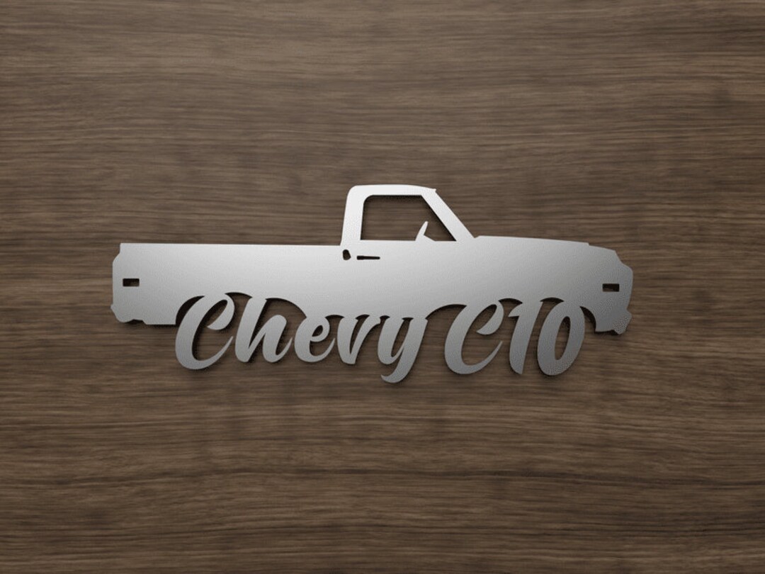 Chevy C10 Metal Sign - A Timeless Tribute to Classic American ...