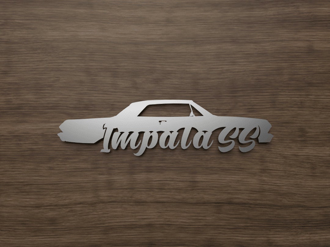 Chevy Impala SS Metal Sign - A Timeless Tribute to Classic American ...