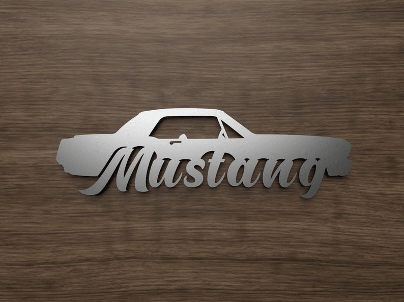65 Mustang Metal Sign - A Timeless Tribute to Classic American ...