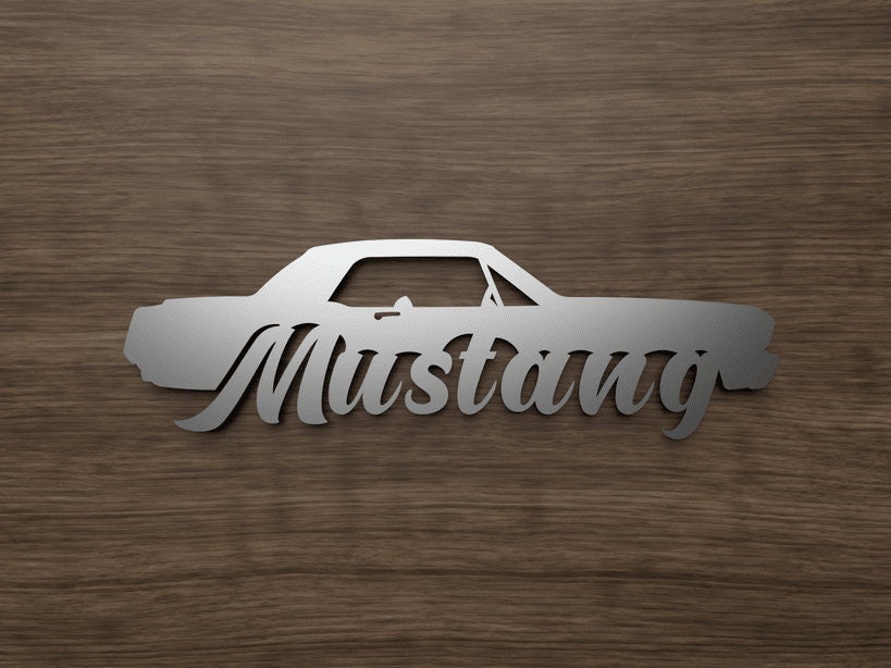 65 Mustang Metal Sign A Timeless Tribute to Classic American ...