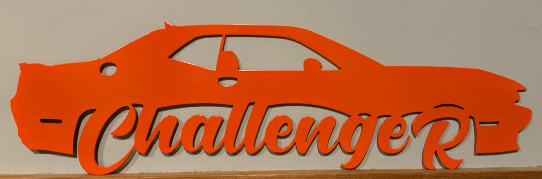 3RD Gen Challenger Metal Sign - A Timeless Tribute to Classic American ...