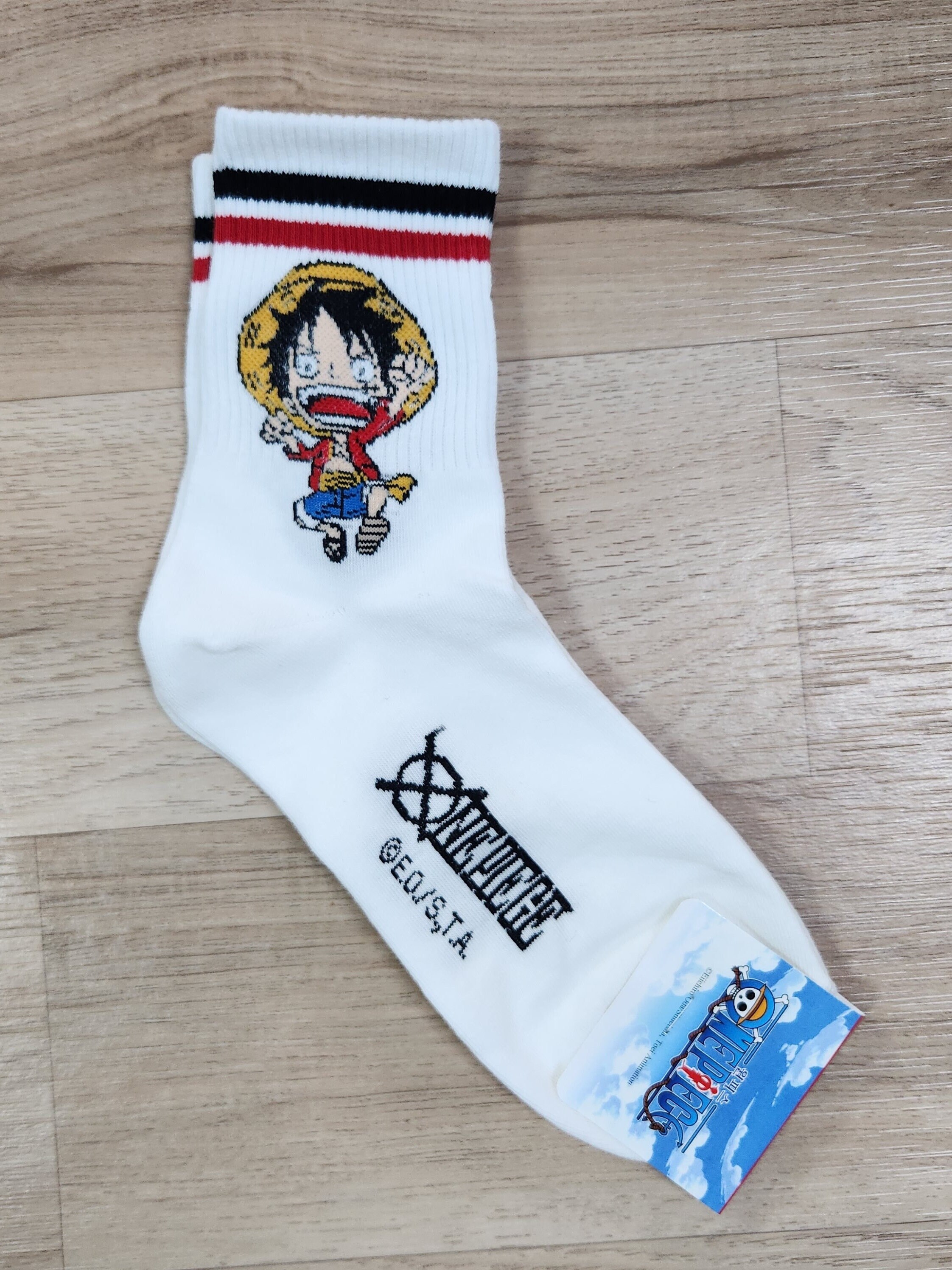 Cute Japanese One Piece Luffy Socks - Etsy
