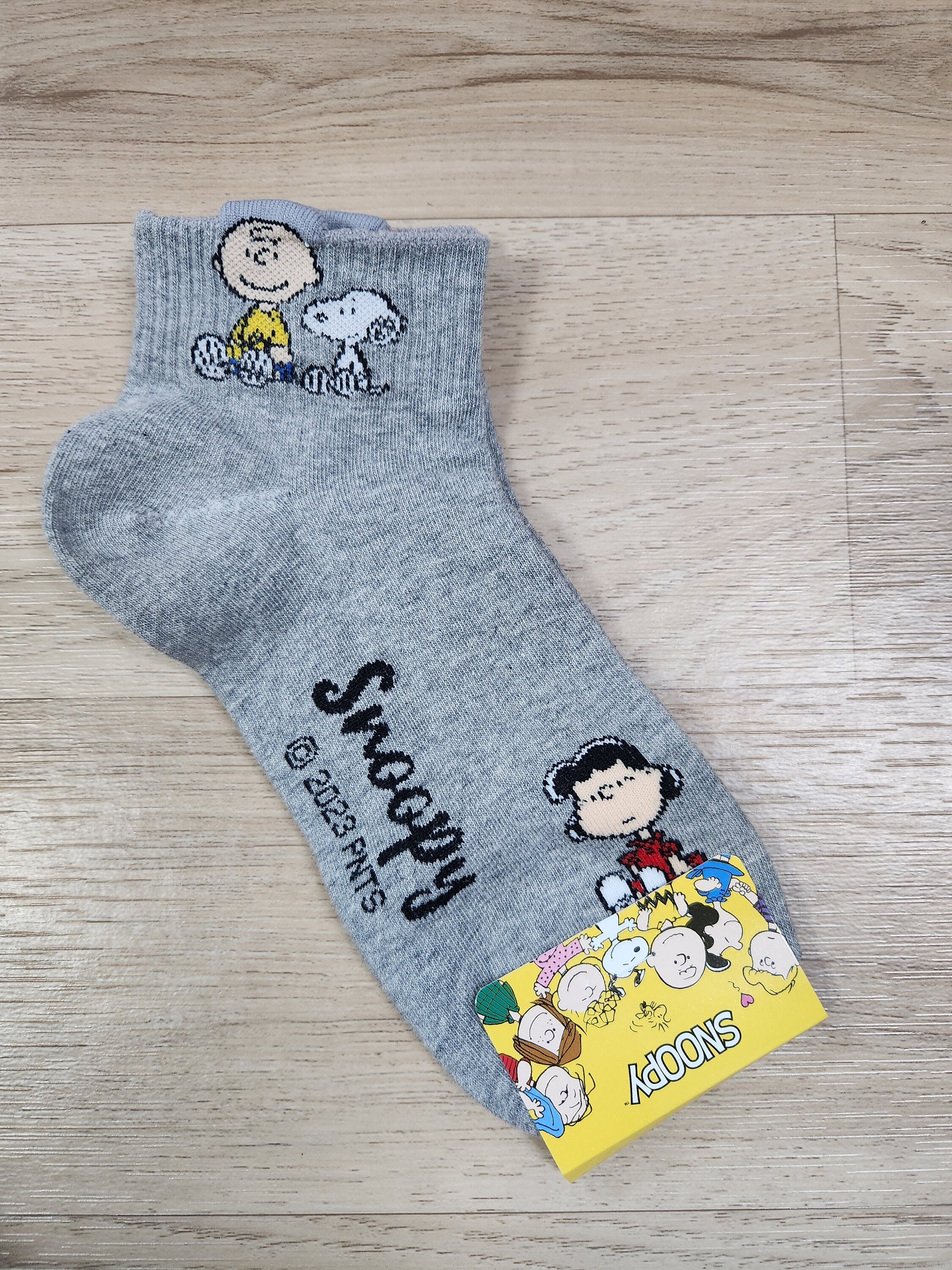 Cute Korean Snoopy and Charlie Brown Socks - Etsy