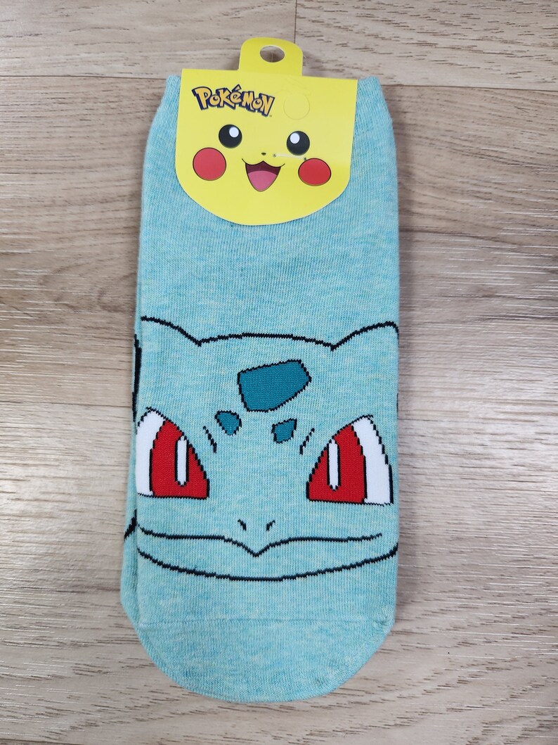 Cute Bulbasaur Pokémon Ankle Socks - Etsy