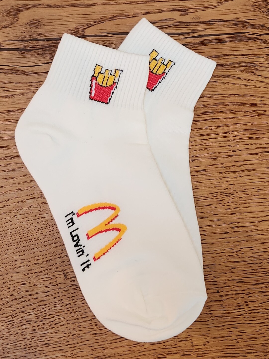 Cute Korean Mcdonald's Socks - Etsy