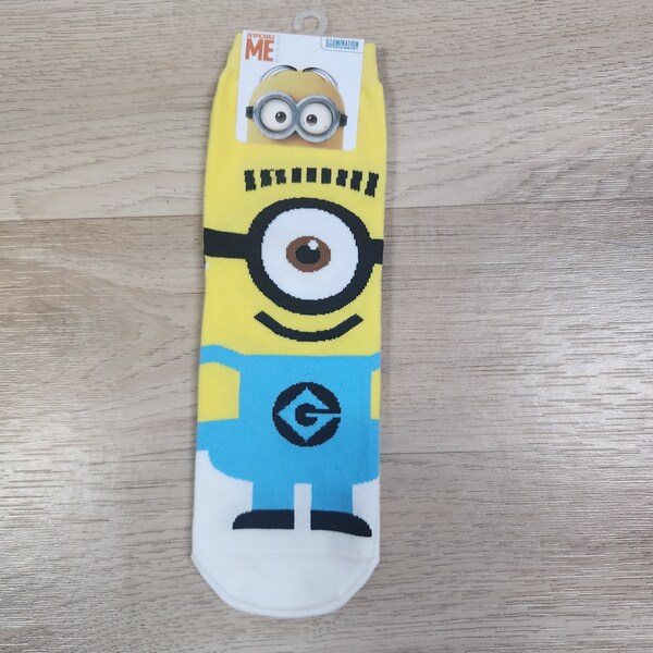 Minion Socks - Etsy