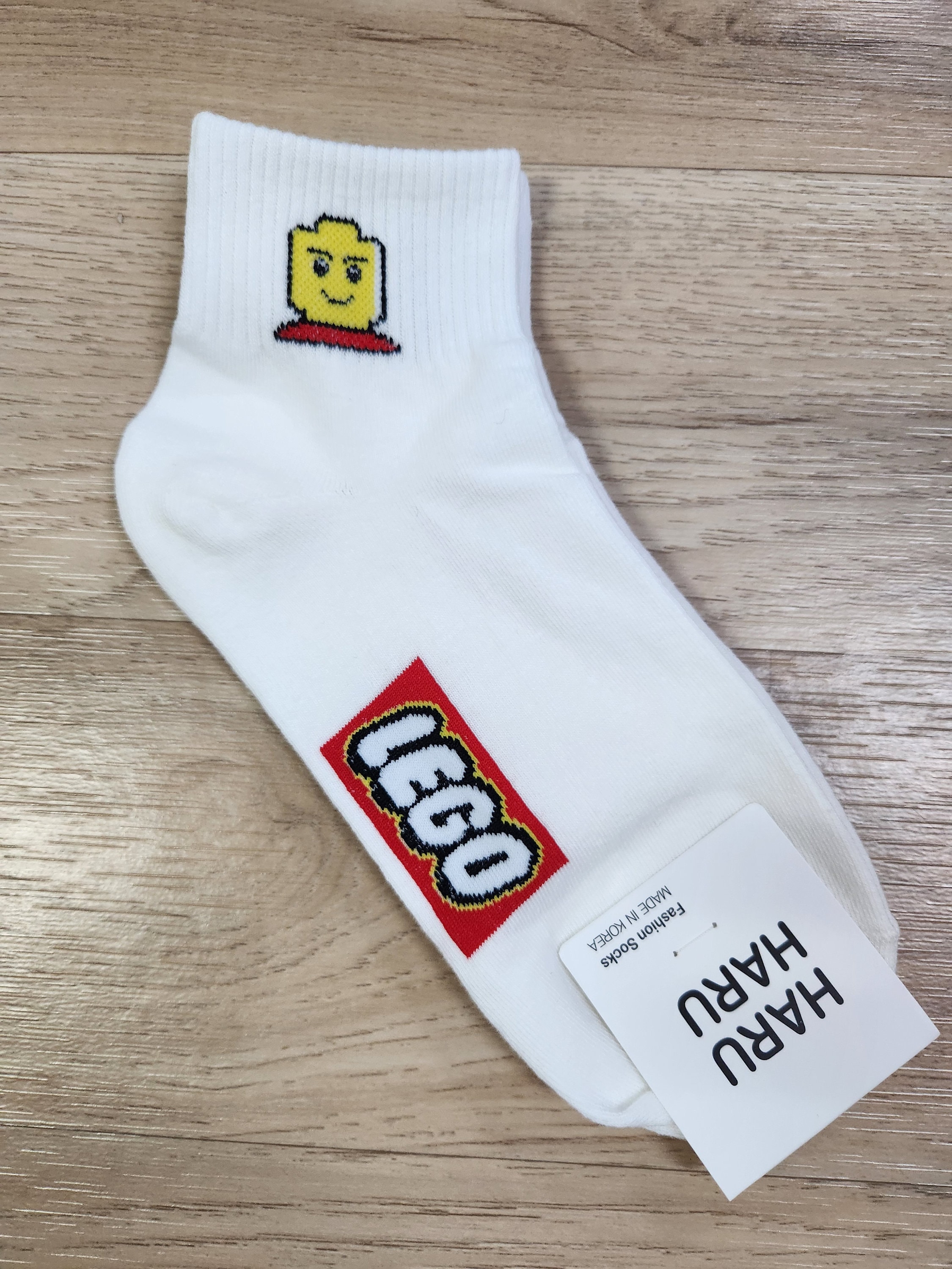 Cute Korean Lego Socks - Etsy