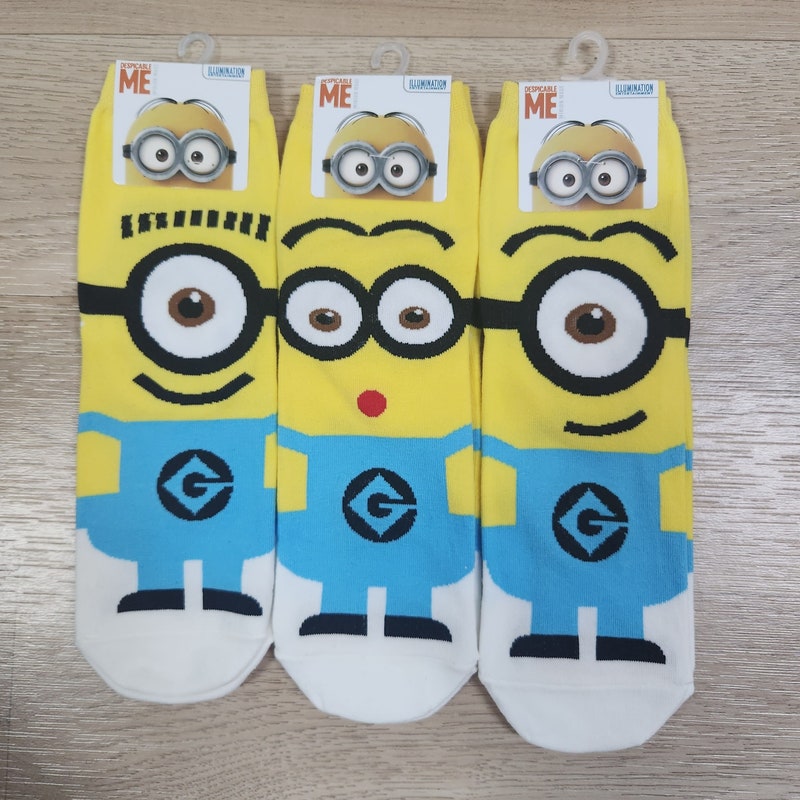 Minion Socks - Etsy