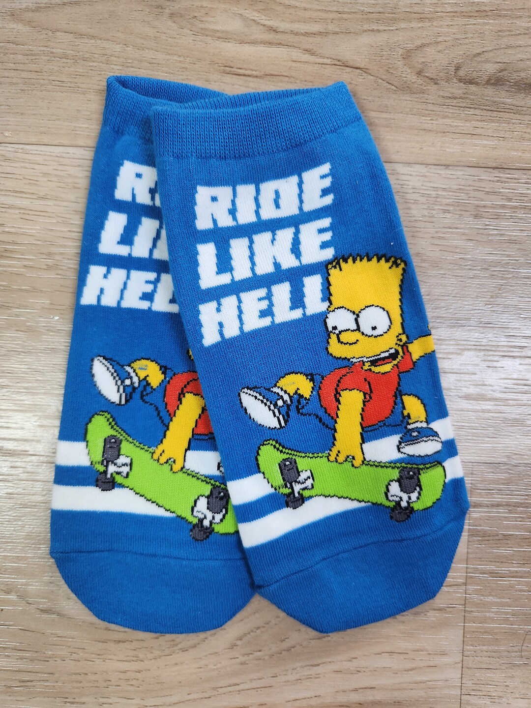 Cute Korean Simpsons Socks Bart - Etsy