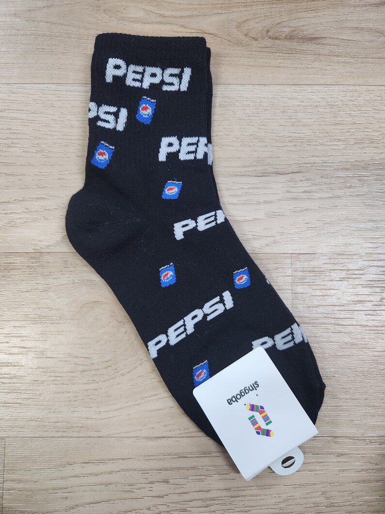 Cute Korean Pepsi Socks - Etsy