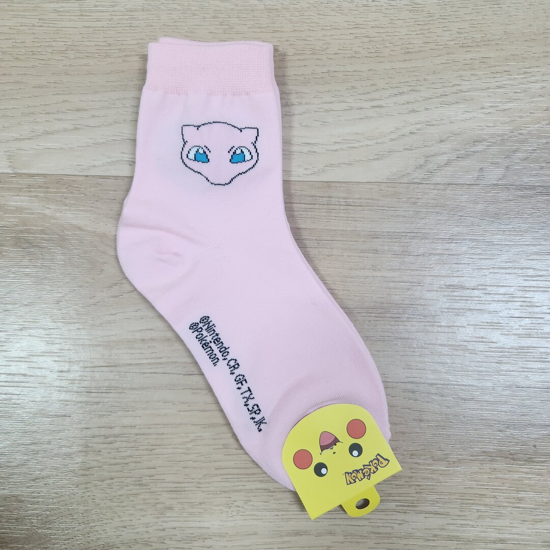 Cute Mew Pokémon Socks - Etsy