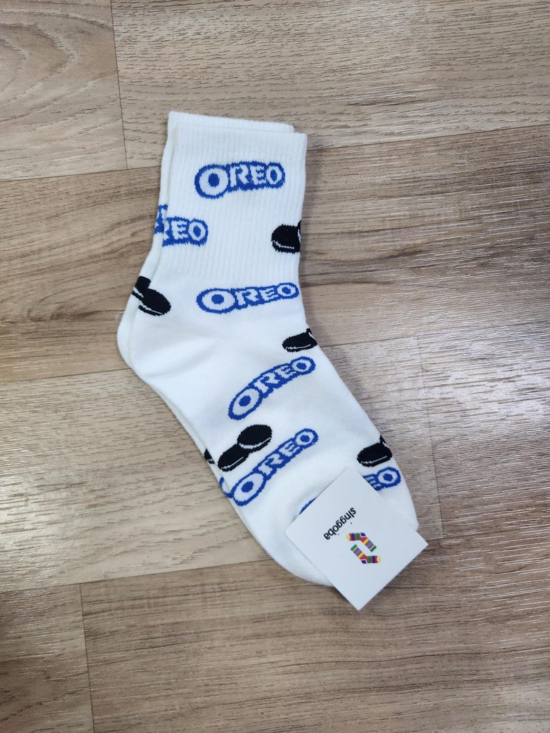 Cute Korean Oreo Socks - Etsy