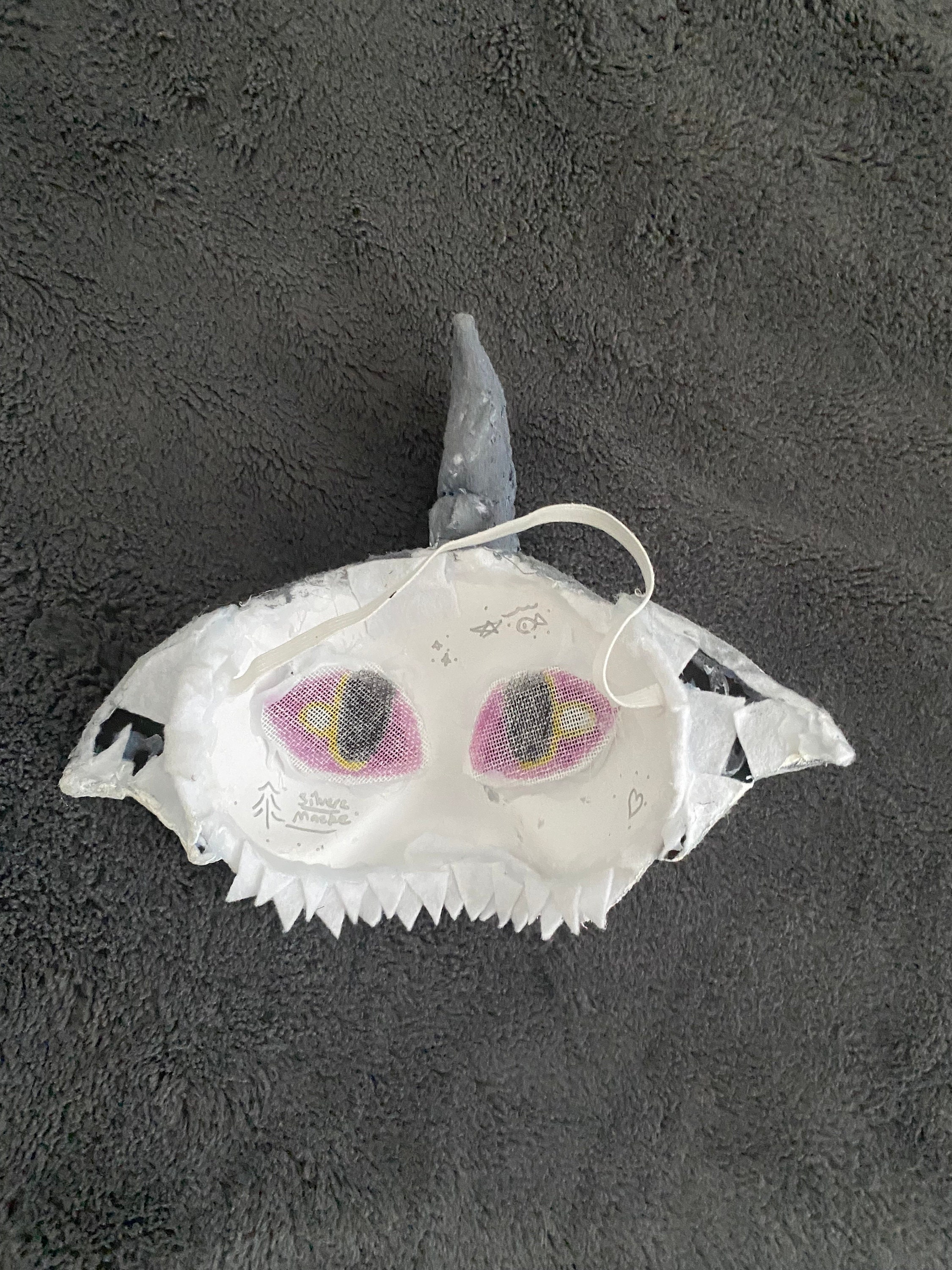 Therian Shark Mask Pre-made - Etsy