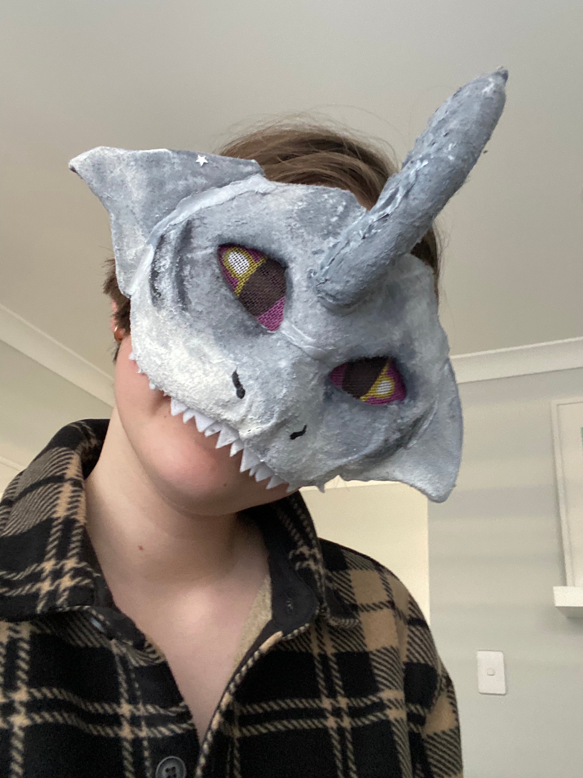 Therian Shark Mask Pre-made - Etsy