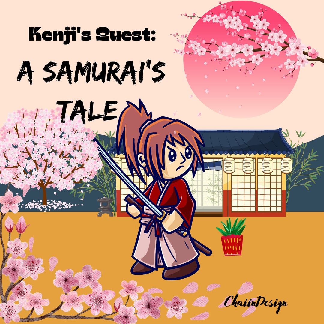 Kenji's Quest: A Samurai's Tale - Whimsical Coloring Adventure ...