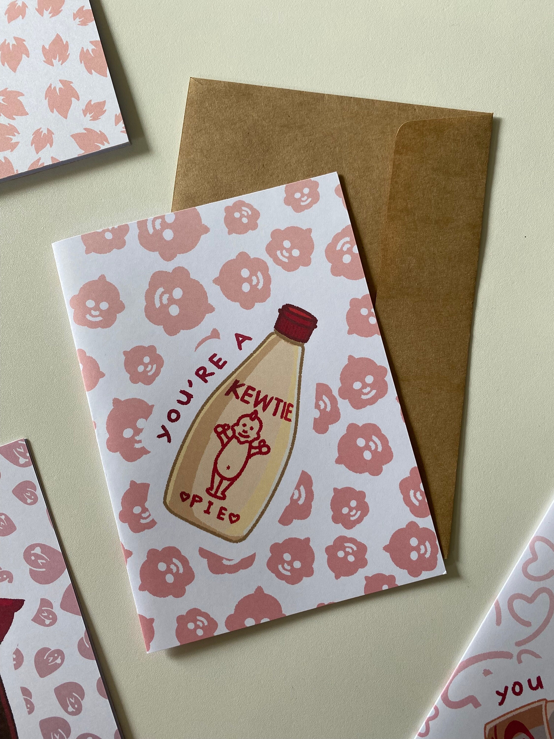 Cheeky Food Valentine's Day Greeting Cards - You're My Soy Mate, You ...