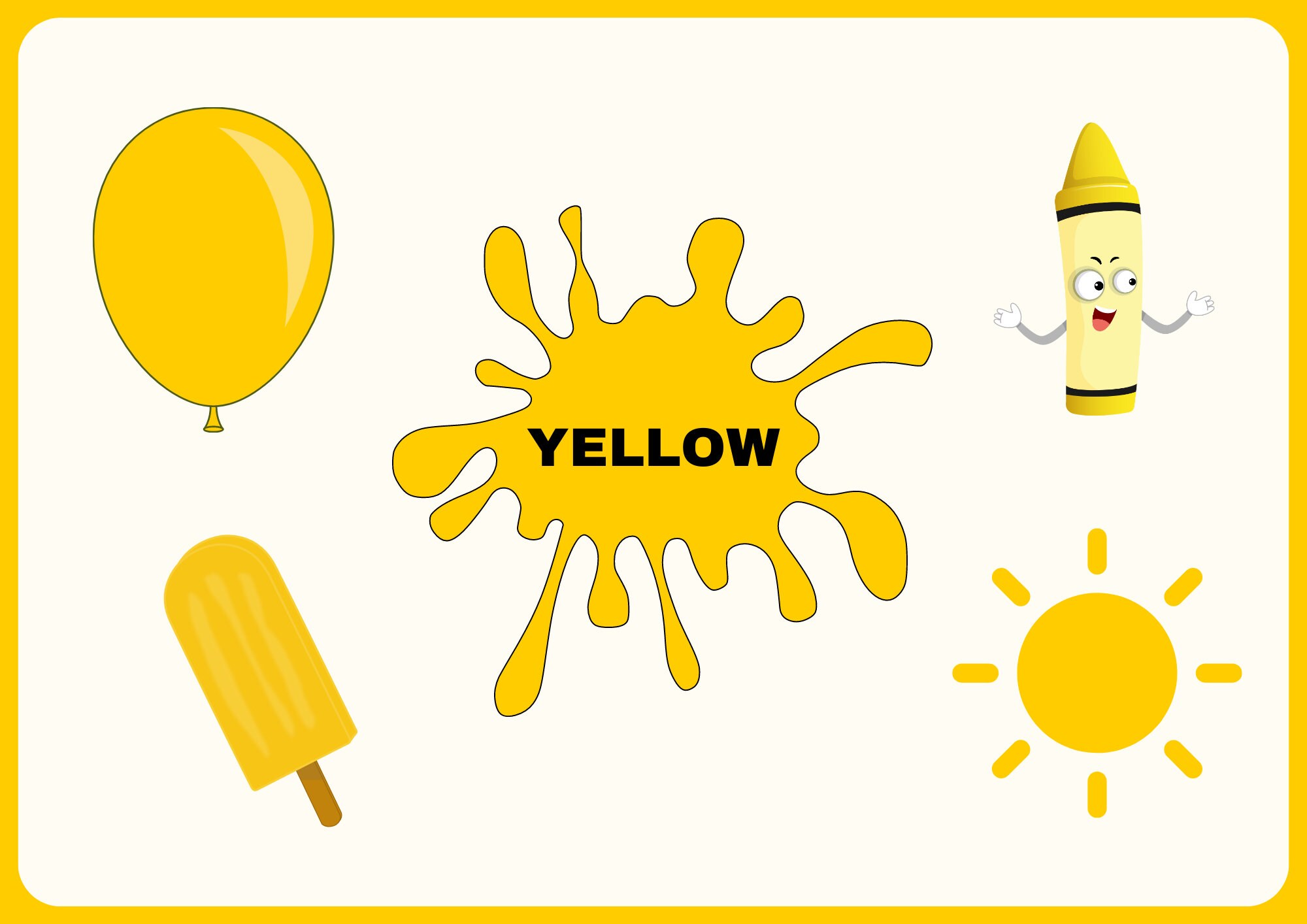 Flashcard to Learn the Colors and 9 Free Coloring Pages,printable ...