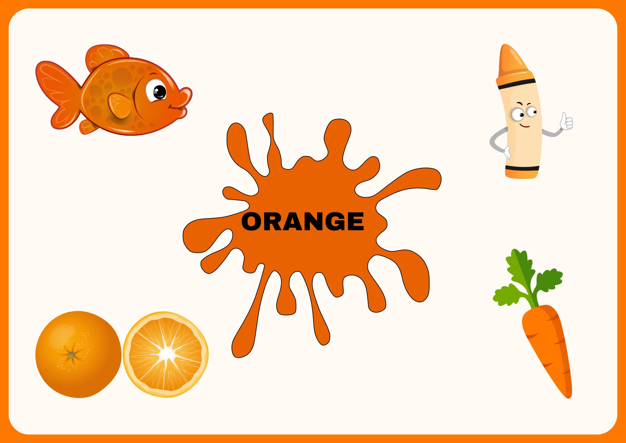 Flashcard to Learn the Colors and 9 Free Coloring Pages,printable ...