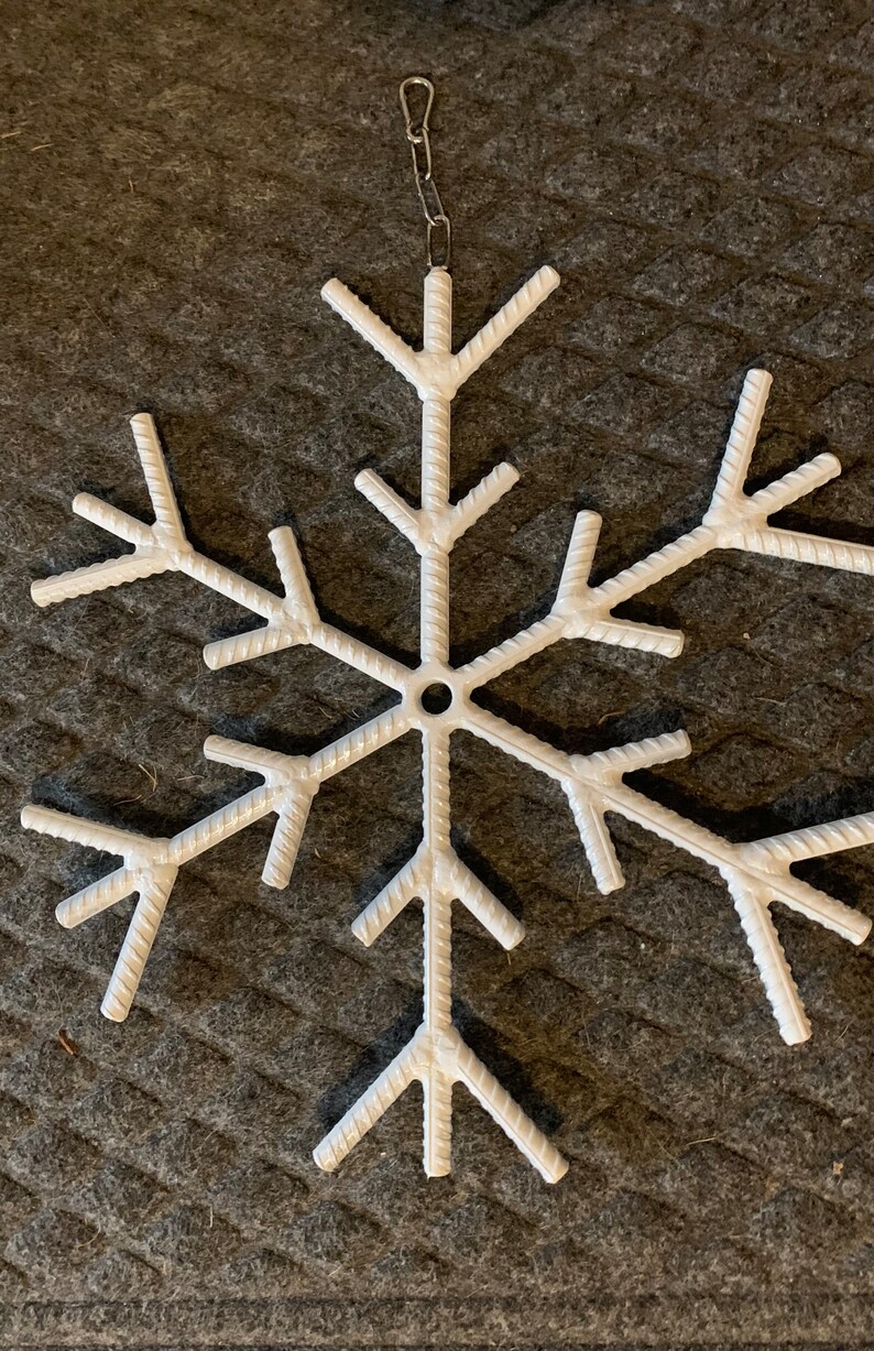 Snowflake Christmas Decoration - Etsy