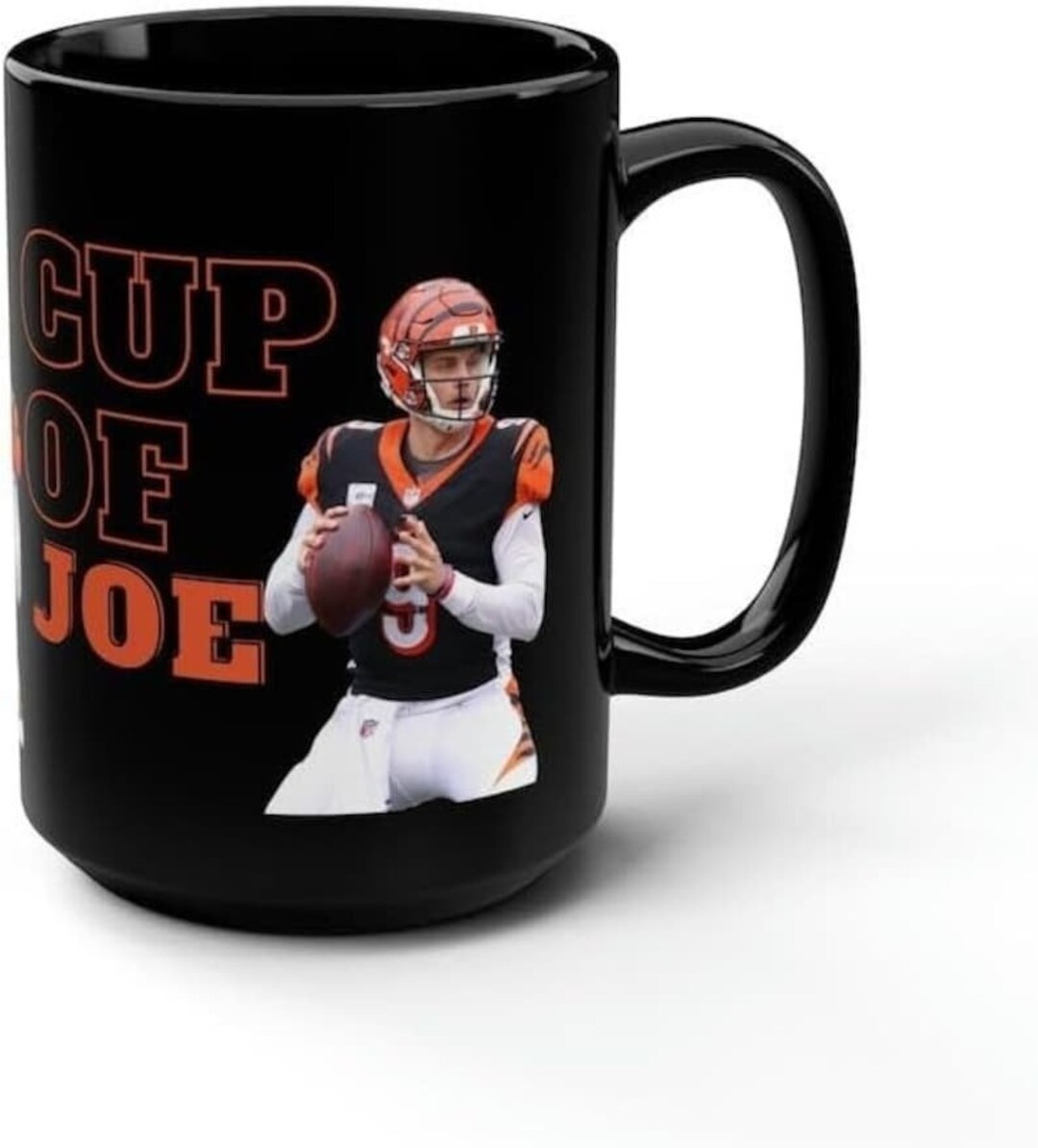 Cup of Joe Joe Burrow in Action for Friends for Unisex Coffee - Etsy
