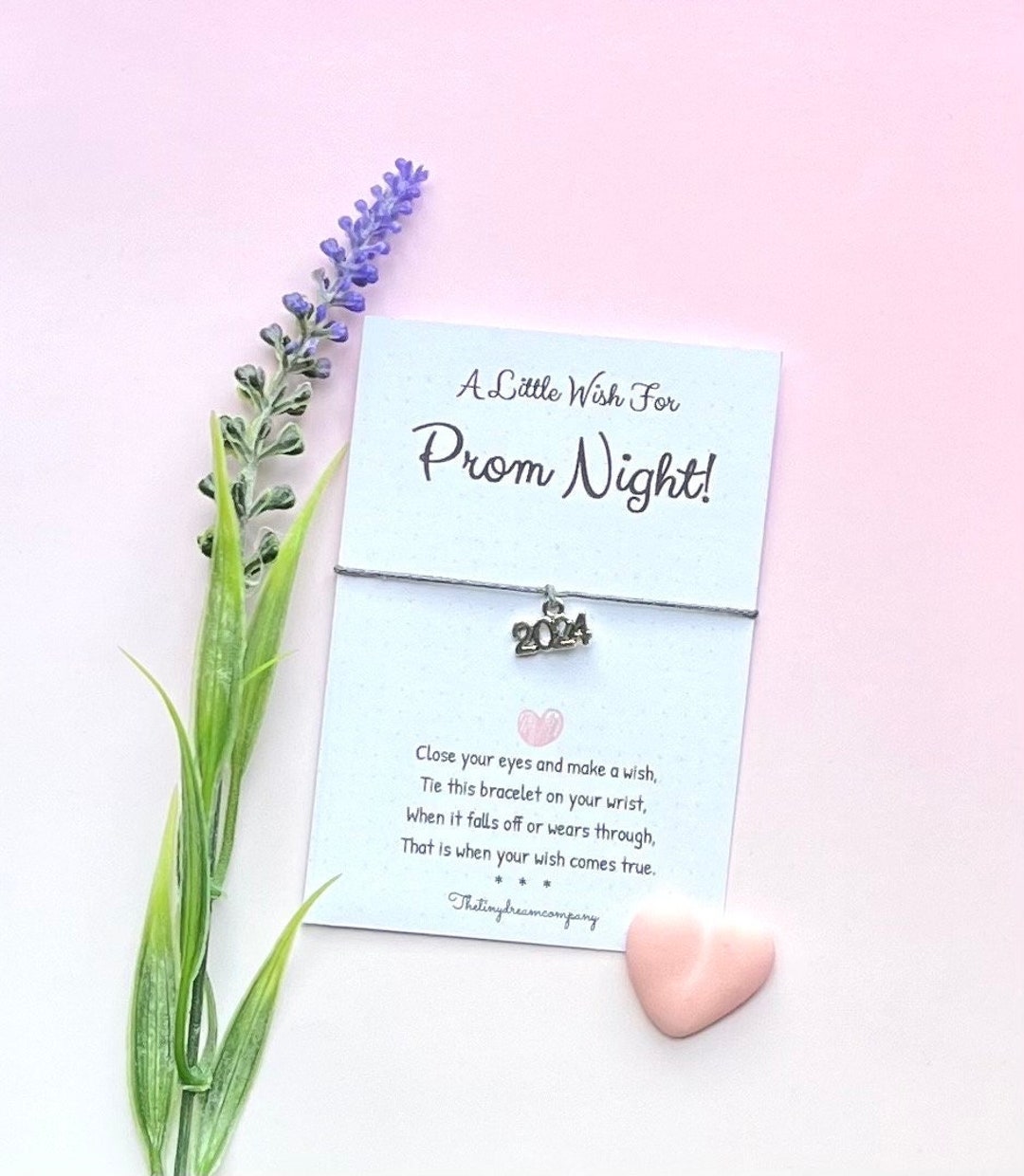 Prom Night Wish Bracelet Gift / Card for Daughter / Son / Granddaughter ...