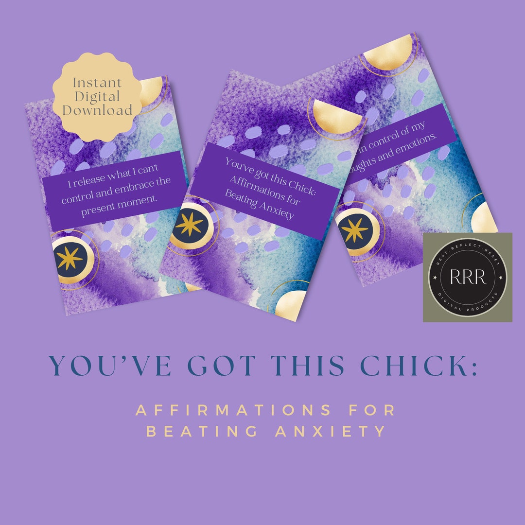 30 Positive Affirmations for Dealing With Anxiety, Worry, Stress, Fear ...