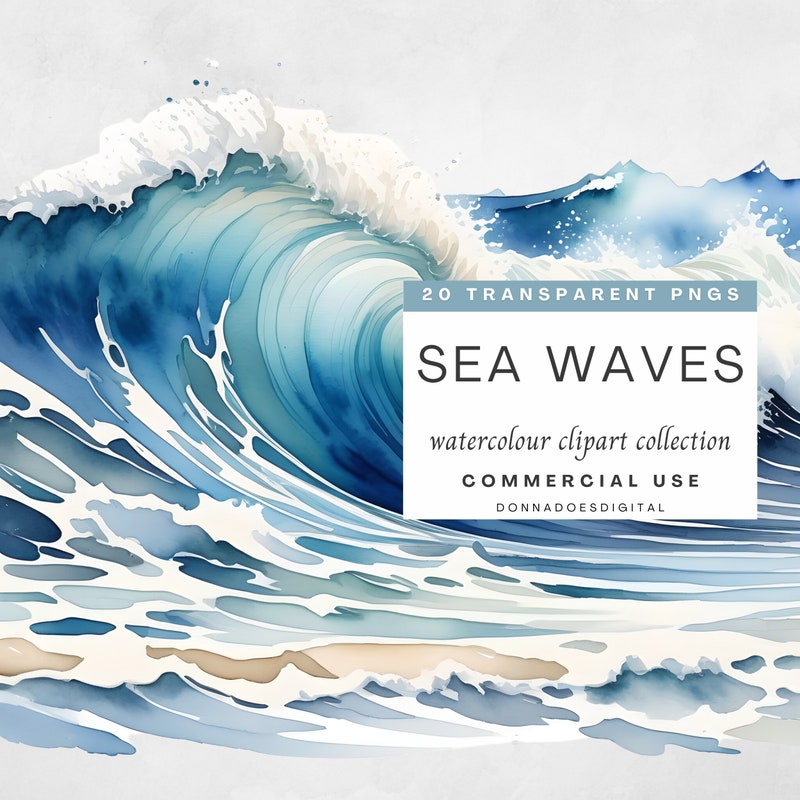 Wave Borders - Etsy